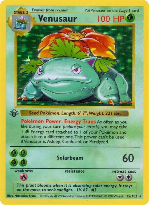 Pokémon TCG: The Best 10 Venusaur Cards - Collector Station